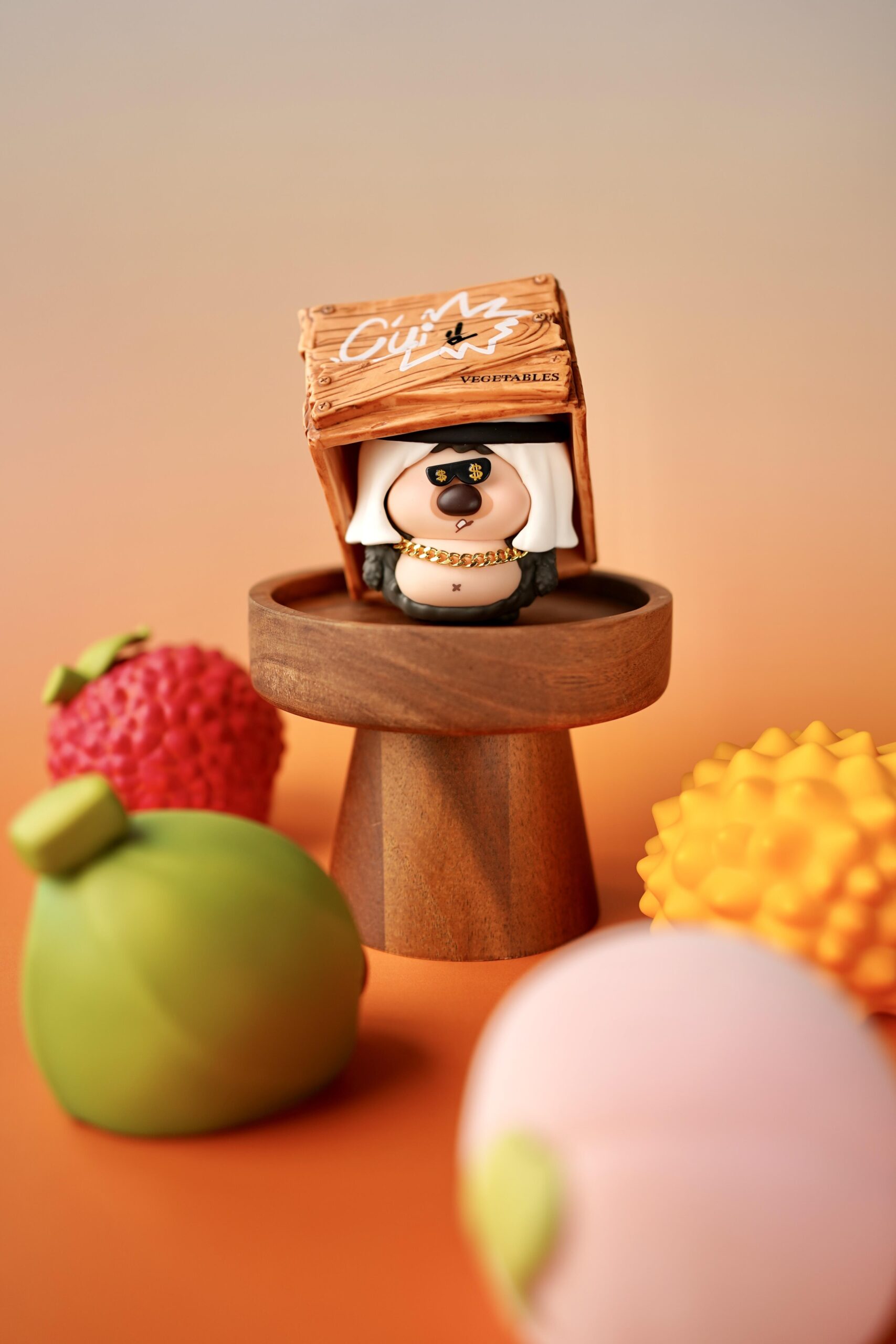 Crispy Xiaobu Veggie BUFF series figure – linlindandan