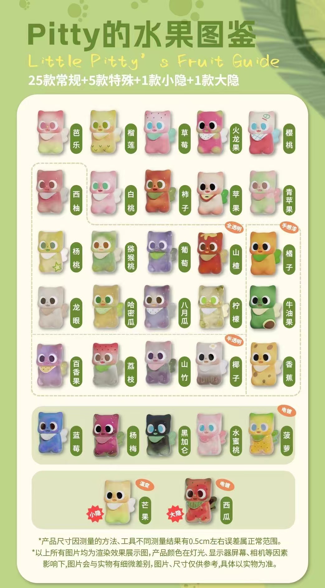 Little Pitty’s fruit guide series beans – linlindandan