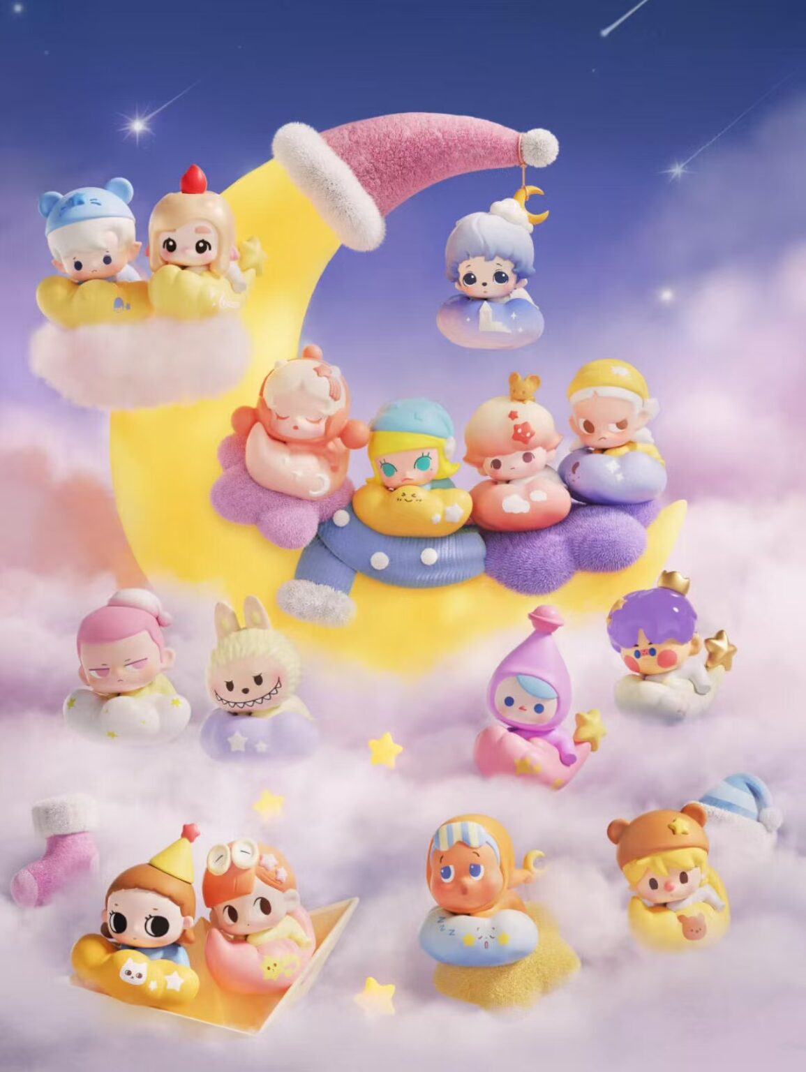 POPBEAN Goodnight, night sky series mini figures – linlindandan