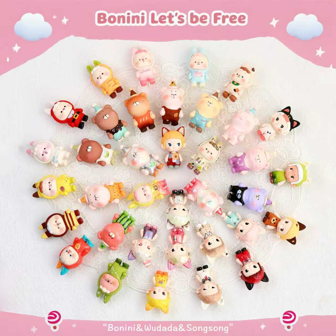 BONINI On The Road series mini figures – linlindandan
