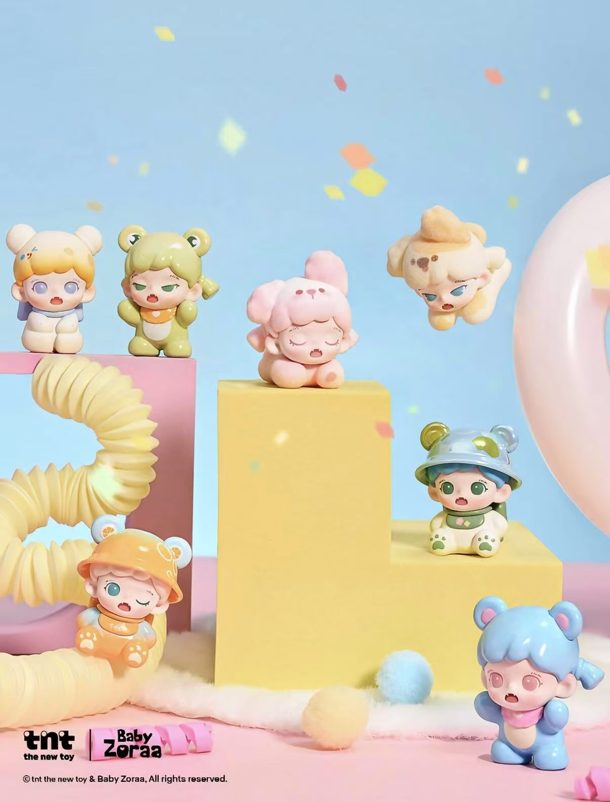 ZORAA Tiny Kindergarten series mini figures – linlindandan